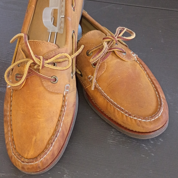 Sperry | Shoes | Sperry Gold Cup Tan Leather Boat Shoes Barely Worn ...